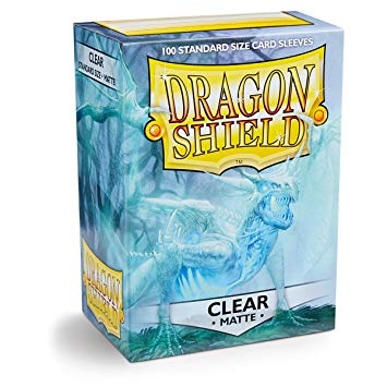 Dragon Shield Clear Matte 100kpl - Pelimies