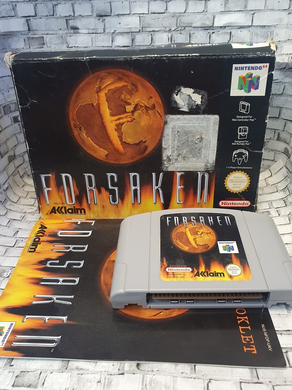 Forsaken PAL (N64) CIB - Pelimies
