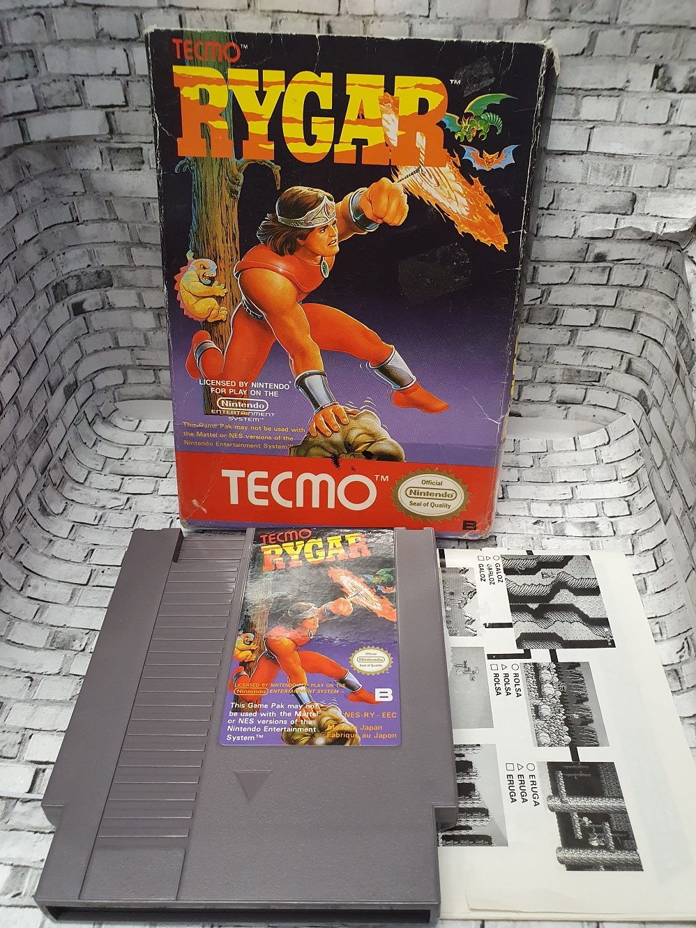 Rygar EEC (NES) "CIB" - Pelimies