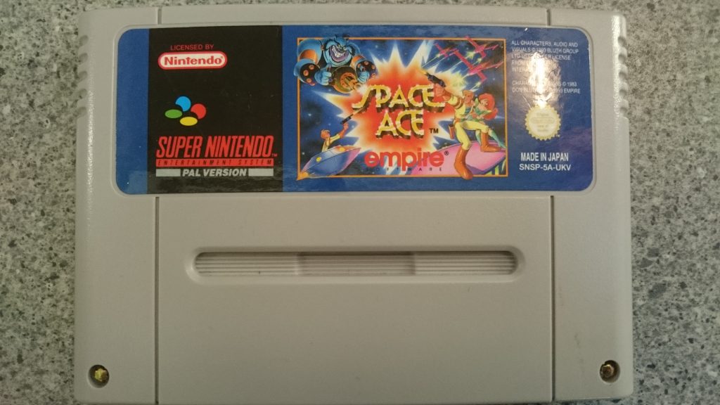 Space Ace (SNES) - Pelimies