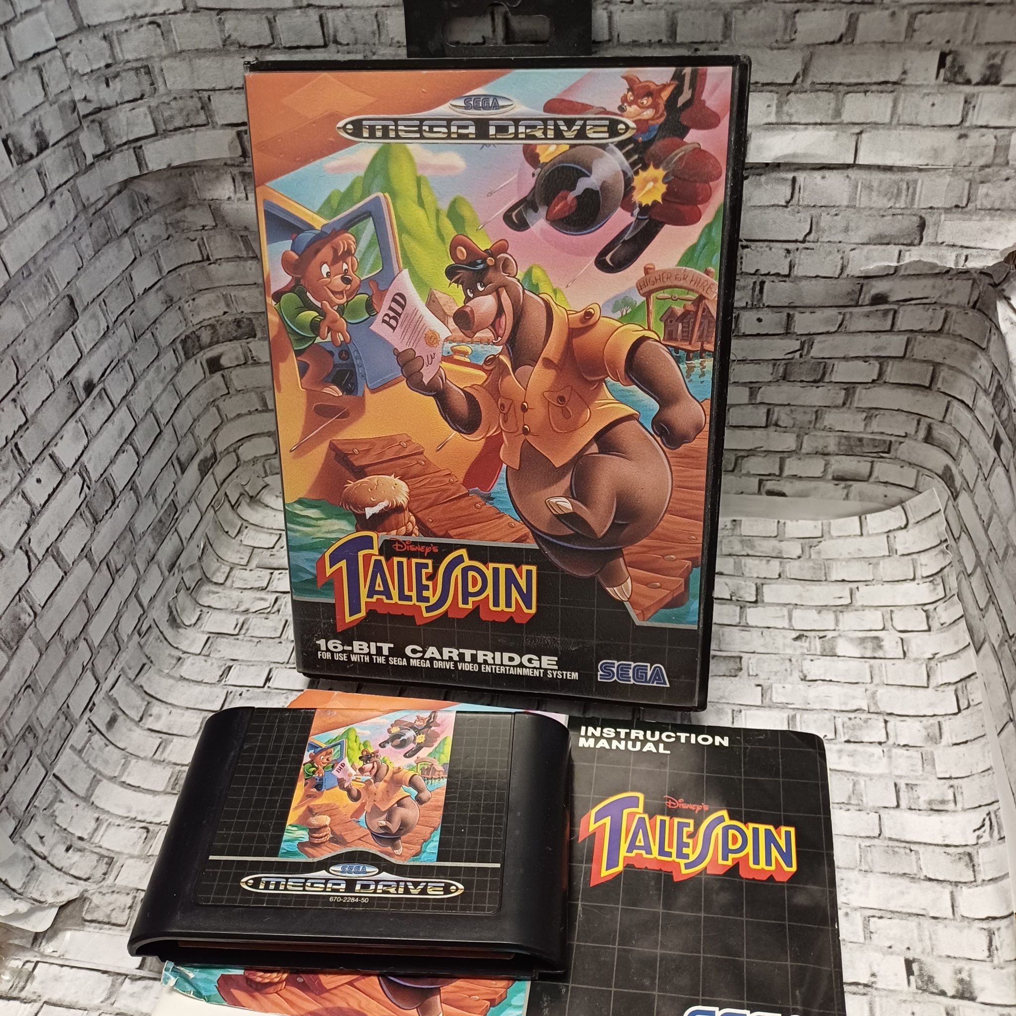 TaleSpin (Mega Drive) "CIB" - Pelimies