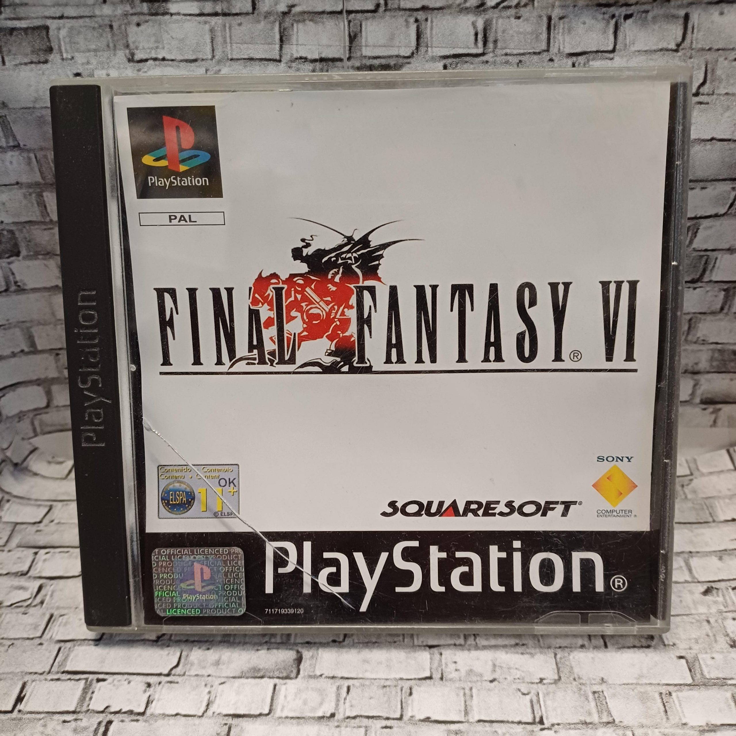 Final Fantasy VI käytetty (PS1) Boxed - Pelimies