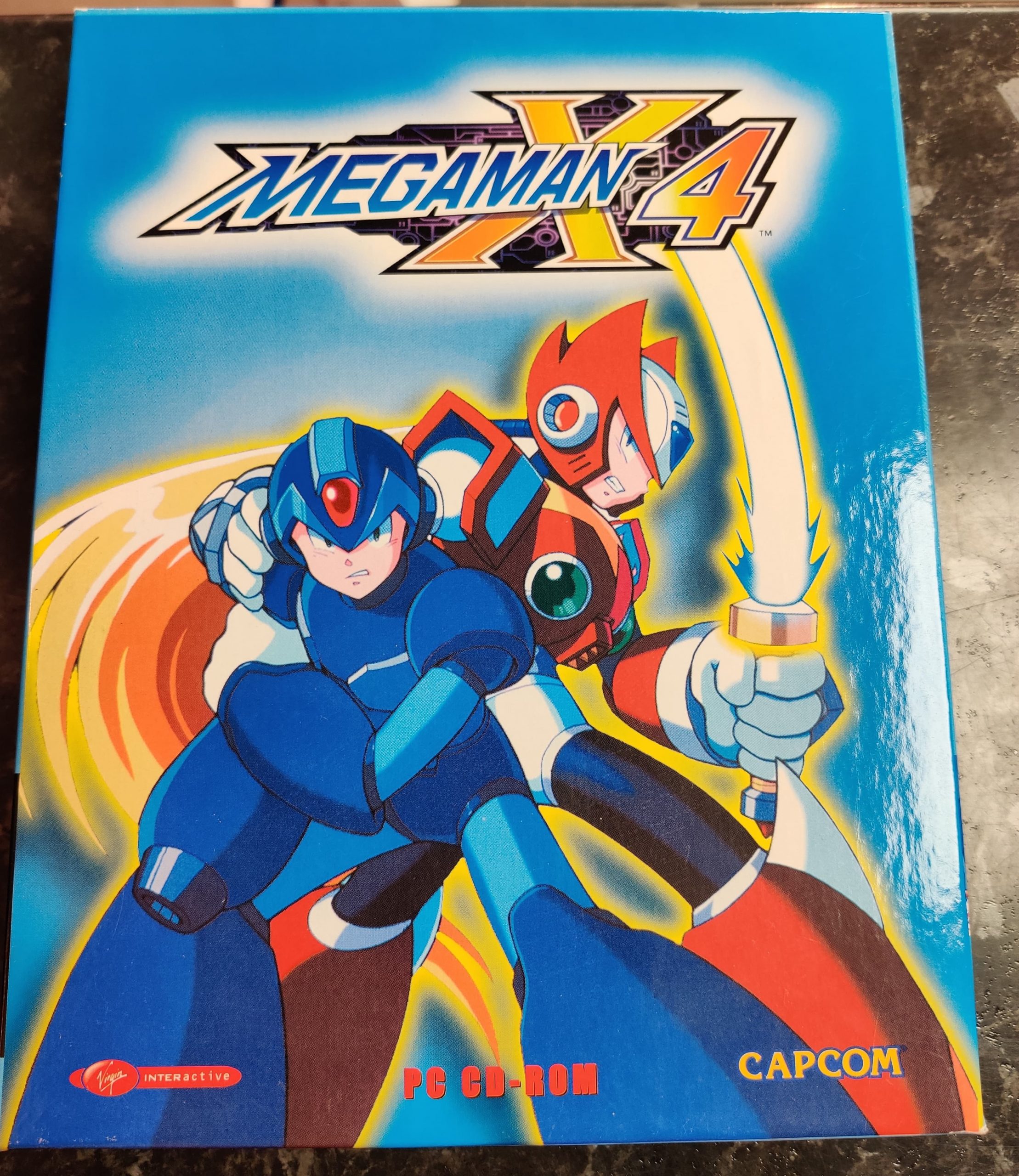 Mega Man X4 PC Big Box CIB Pelimies Mega Man X4 PC Big Box CIB Pelimies