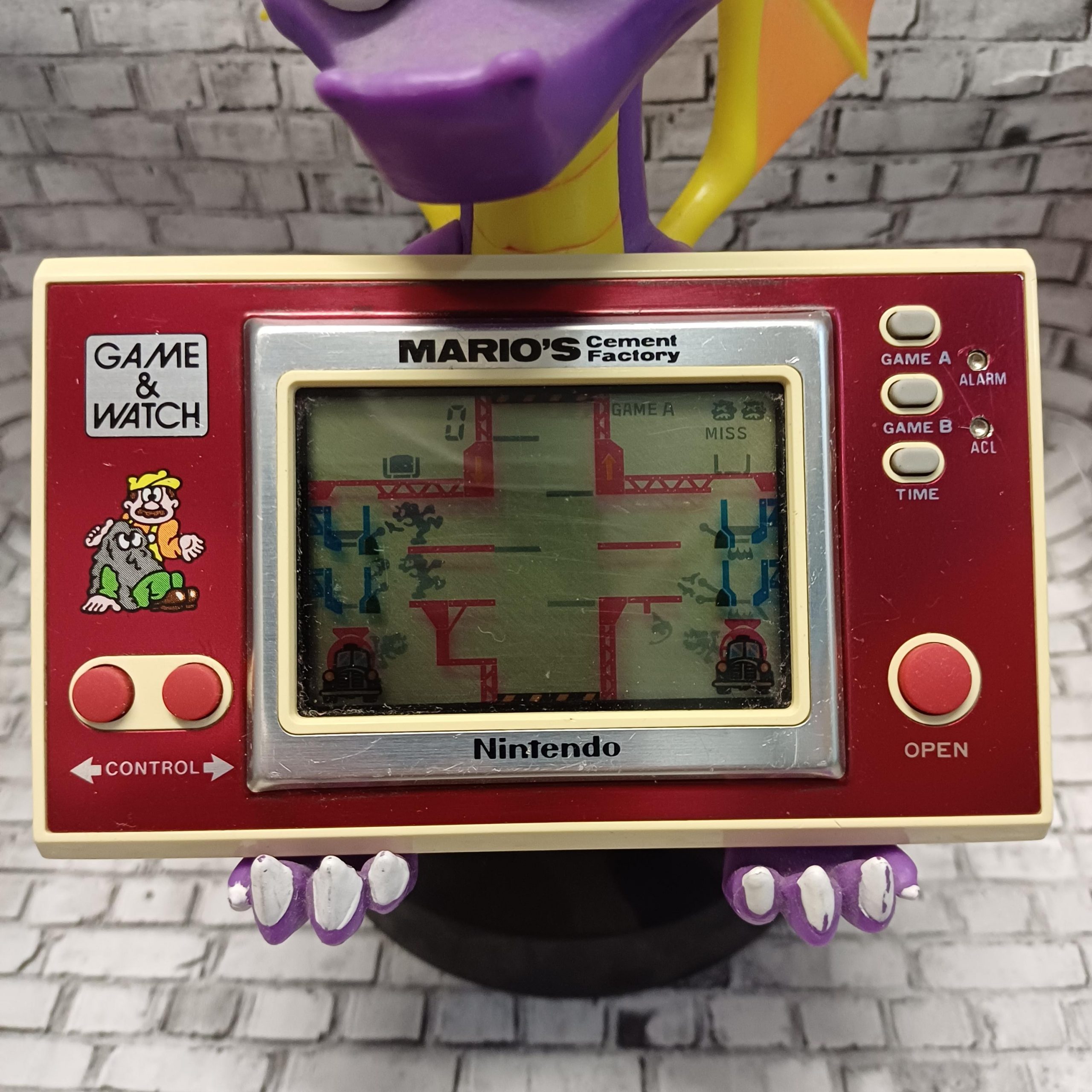 Mario's Cement Factory Game & Watch Loose - Pelimies