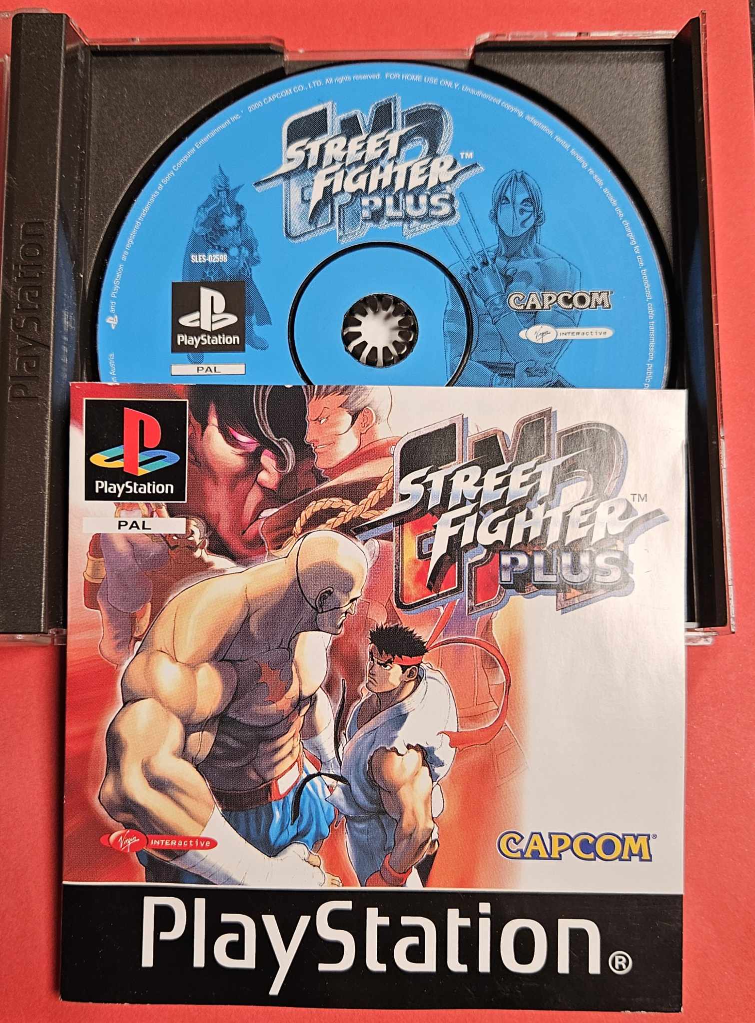 Street Fighter EX2 Plus käytetty (PS1) CIB - Pelimies