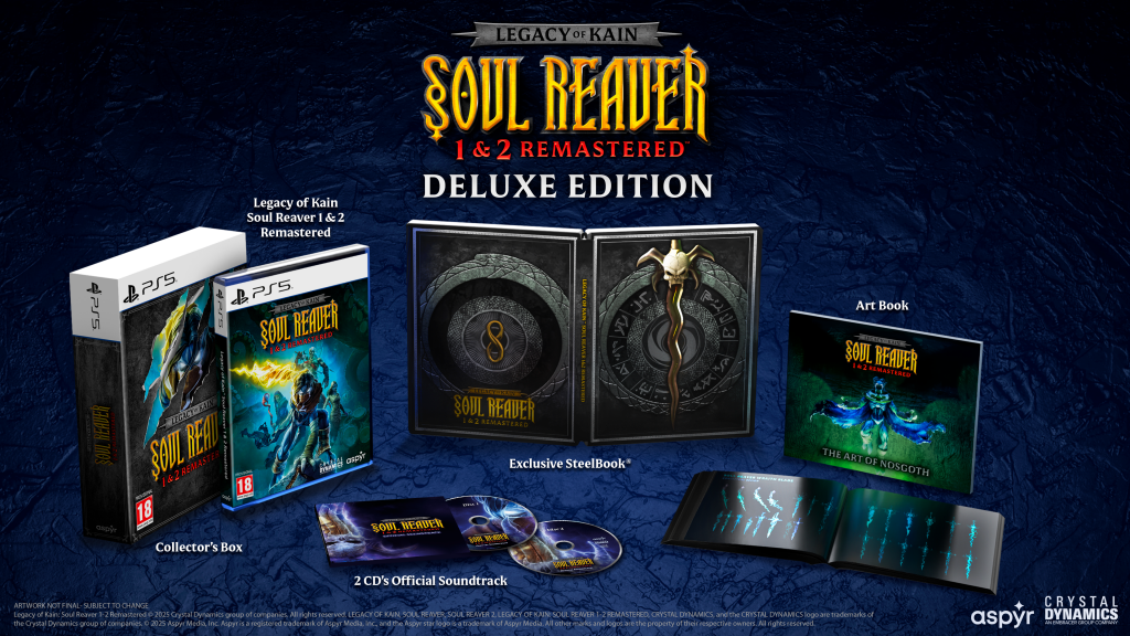 Legacy of Kain: Soul Reaver 1&2 Remastered Deluxe Edition (PS5) - Pelimies