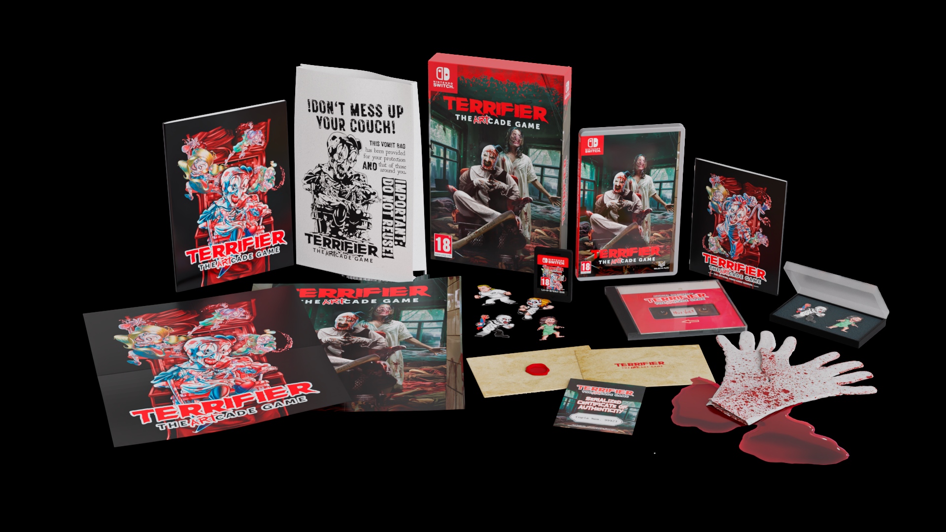Terrifier: The ARTcade Game Collector's Edition (Switch) - Pelimies
