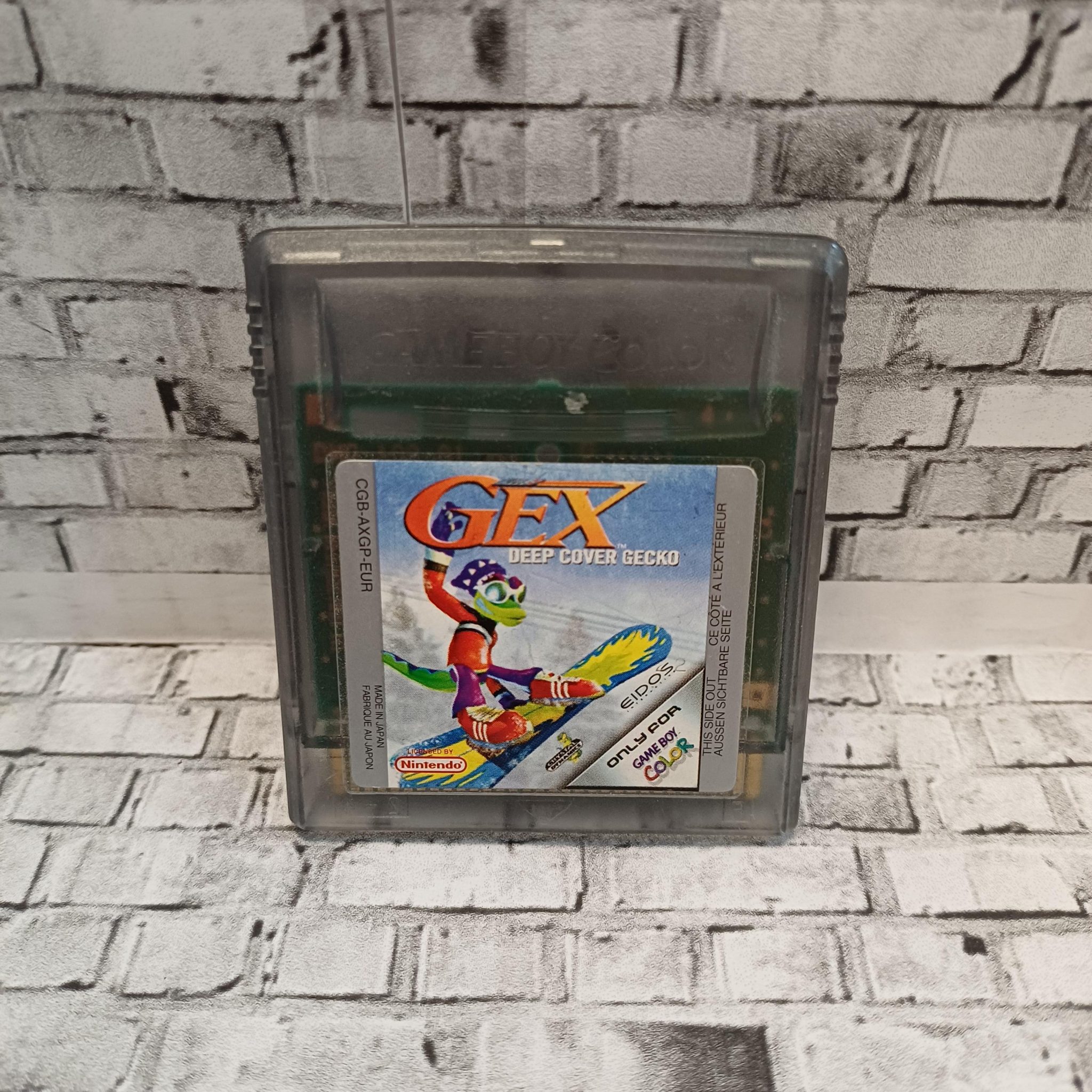 Gex 3: Deep Cover Gecko käytetty (GBC) Loose - Pelimies