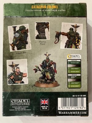 Warhammer 40k: Catachan Colonel Limited Edition - Pelimies