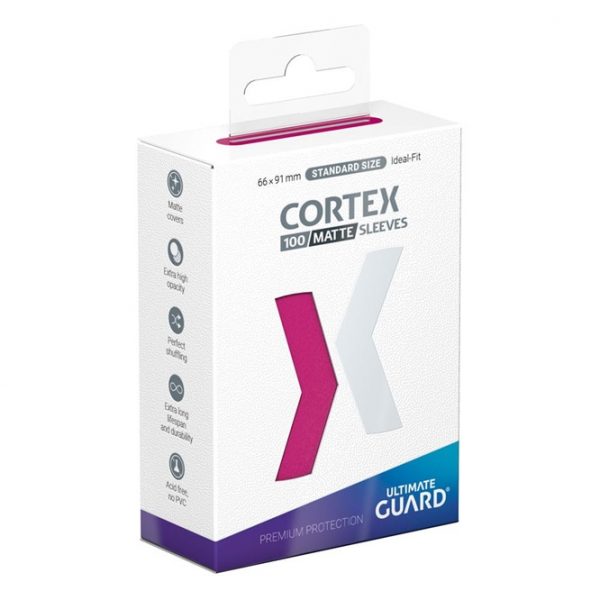 Ultimate Guard Cortex Sleeves Standard Size Matte Pink-korttisuojat ...