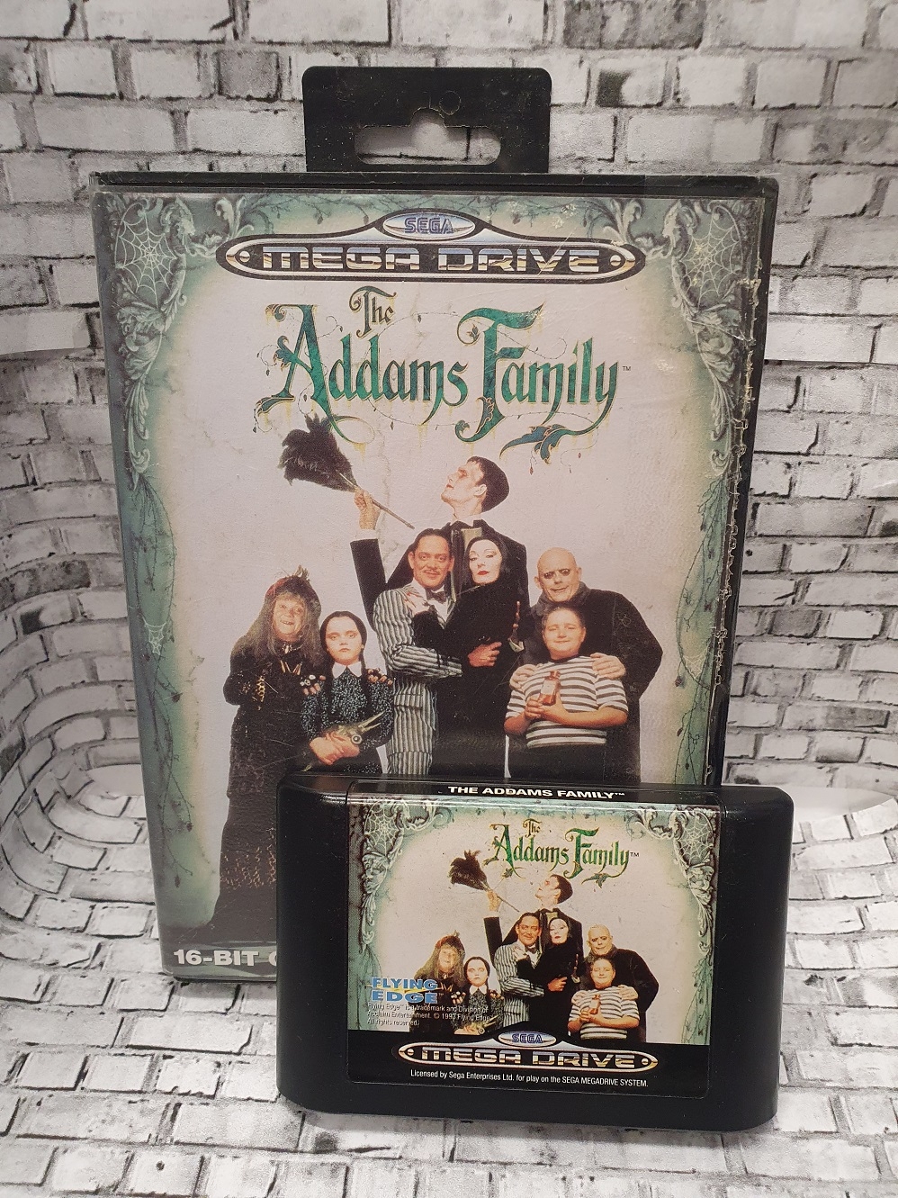 Addam's Family (Mega Drive) Boxed - Pelimies