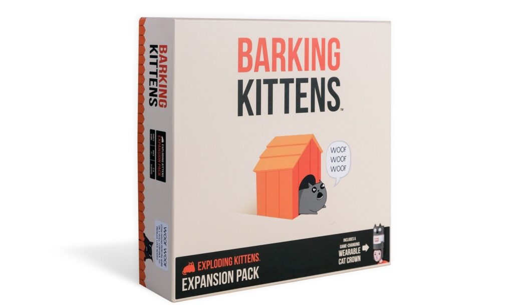 Exploding Kittens: Barking Kittens Expansion - Pelimies