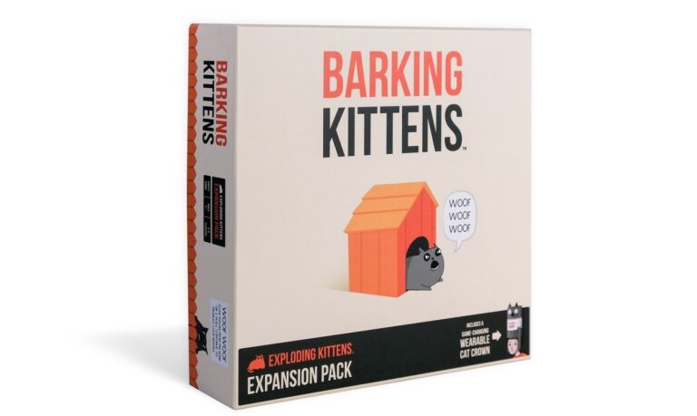 Exploding Kittens: Barking Kittens Expansion - Pelimies