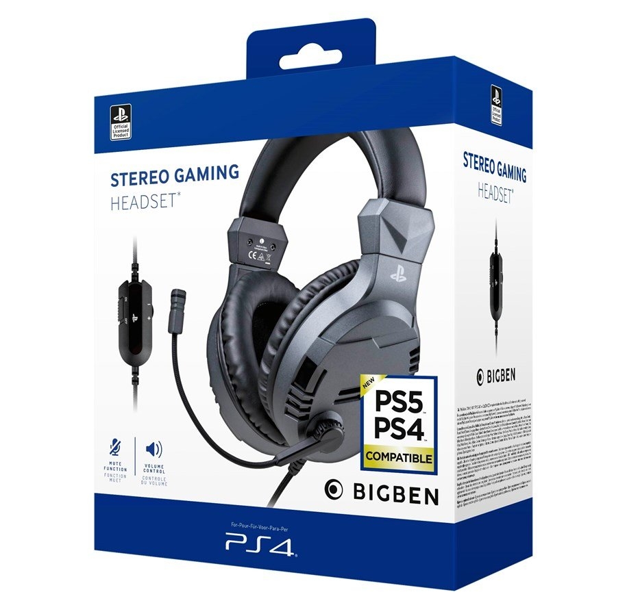 Bigben Stereo Gaming Headset V3 Titan (PS5/PS4/PC/MAC) - Pelimies