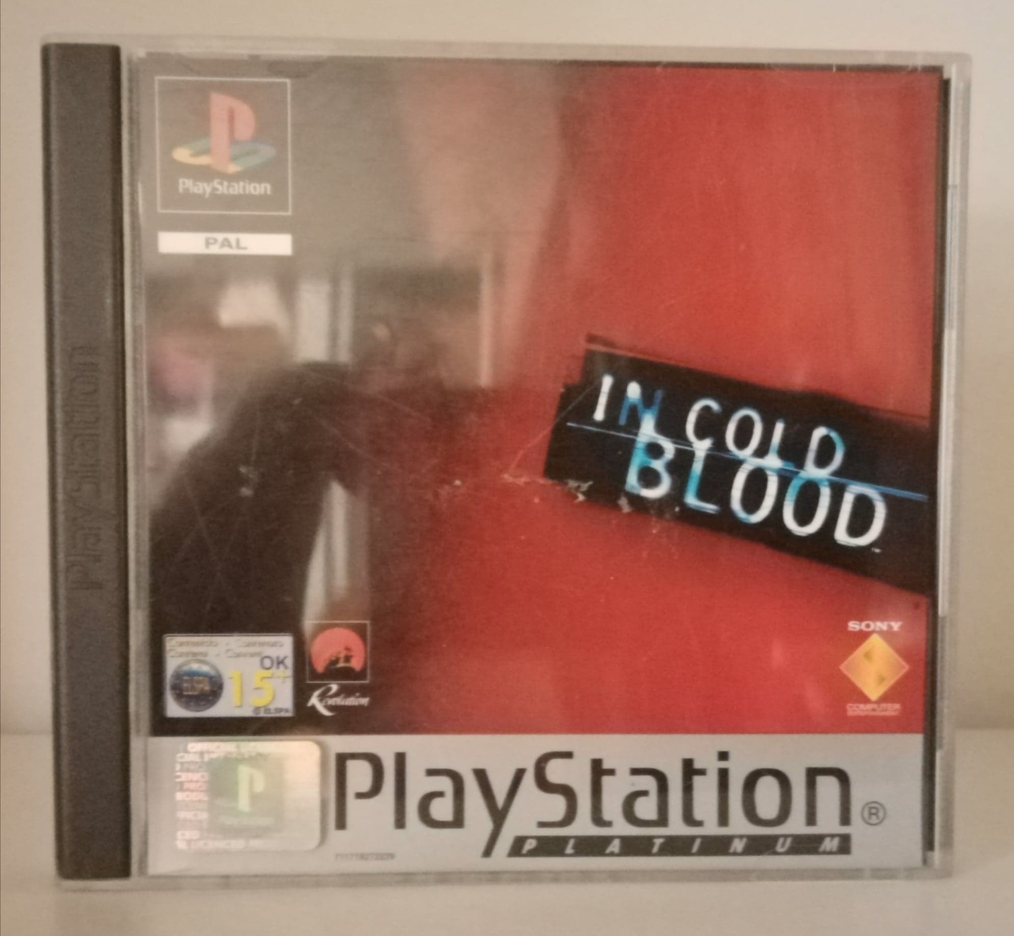 In Cold Blood käytetty (PS1) Platinum Boxed - Pelimies