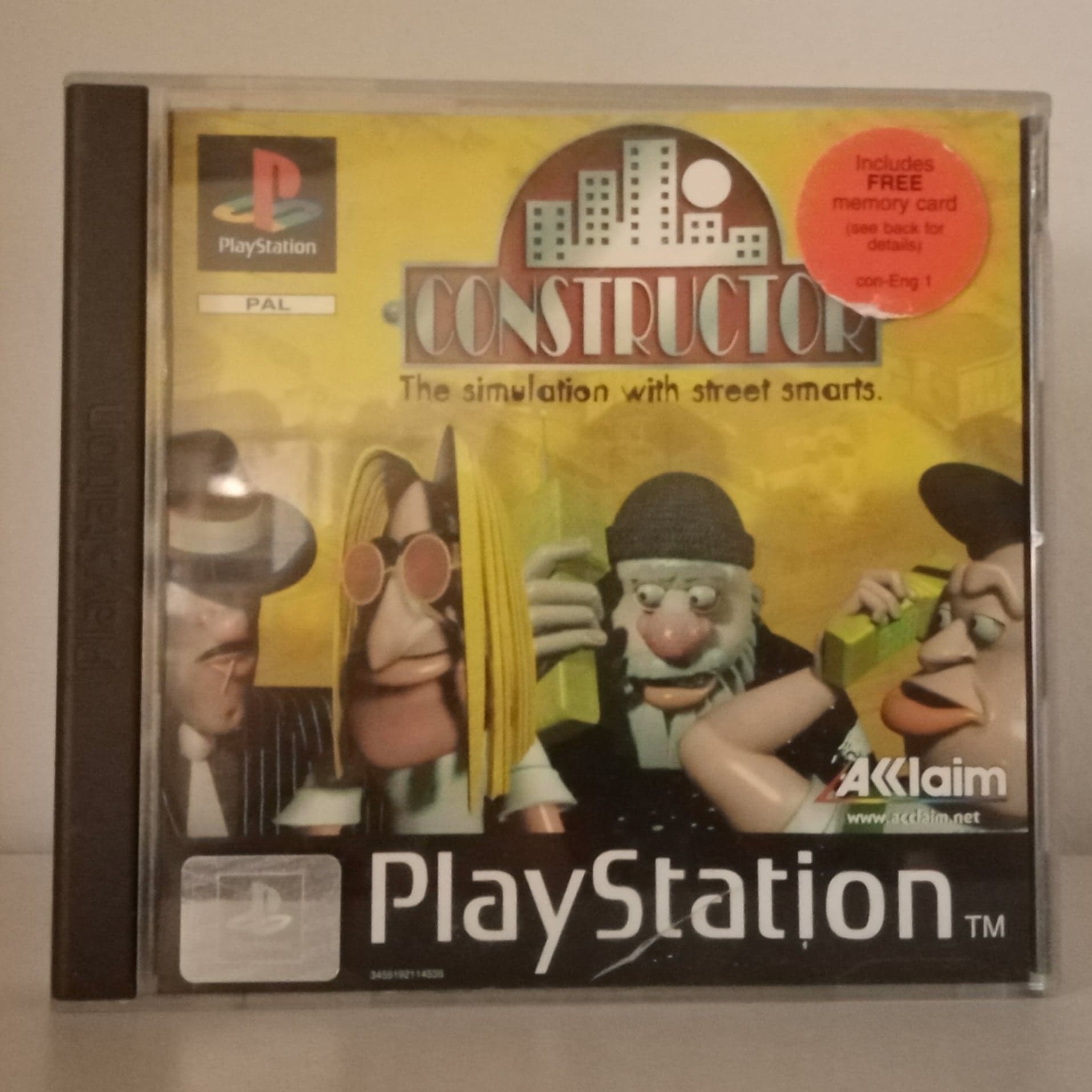 Constructor käytetty (PS1) Boxed - Pelimies