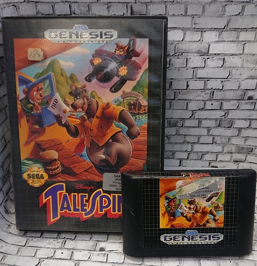 TaleSpin (Mega Drive) Boxed - Pelimies
