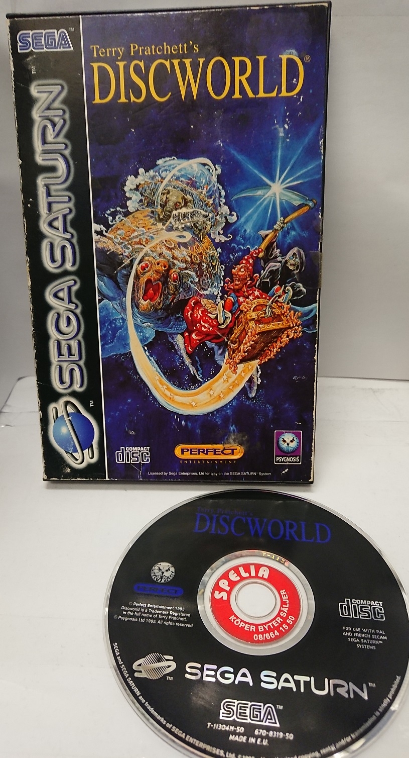 Terry Pratchet's Discworld käytetty (Sega Saturn) Boxed - Pelimies