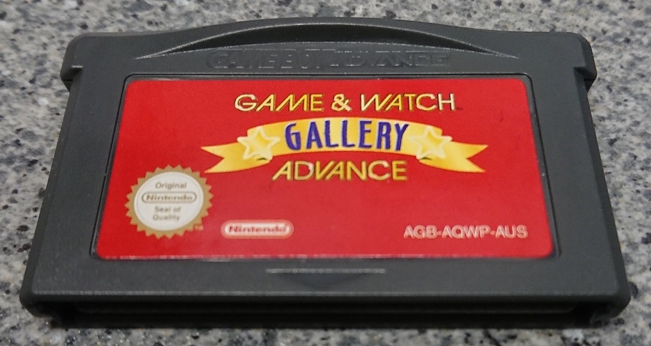 Game & Watch Gallery Advance (GBA) Loose - Pelimies