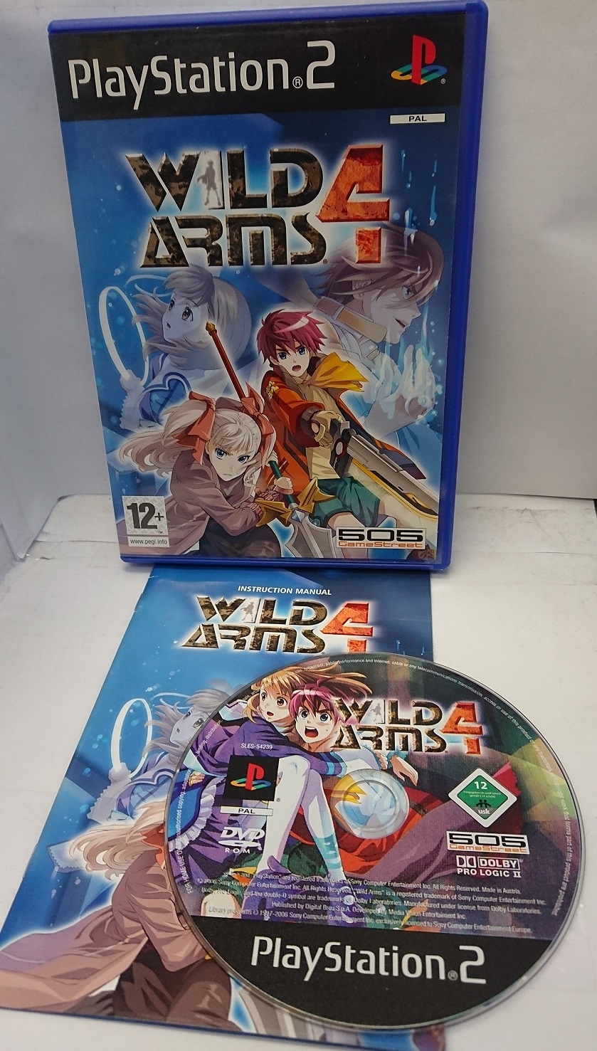 Wild Arms 4 käytetty (PS2) CIB - Pelimies