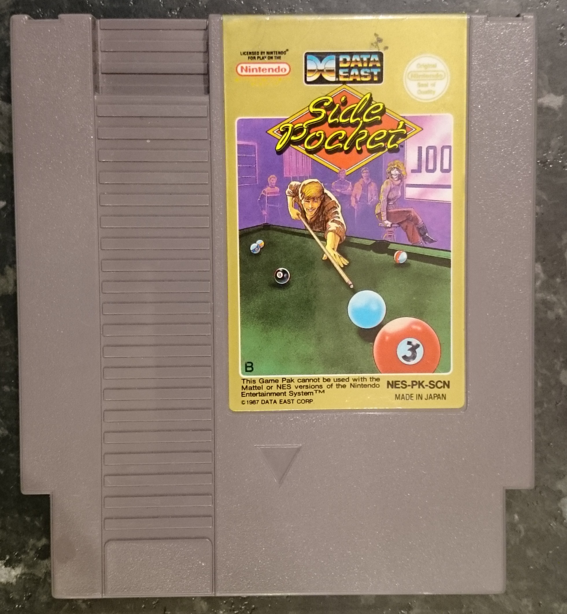 Side Pocket SCN (NES) Loose - Pelimies