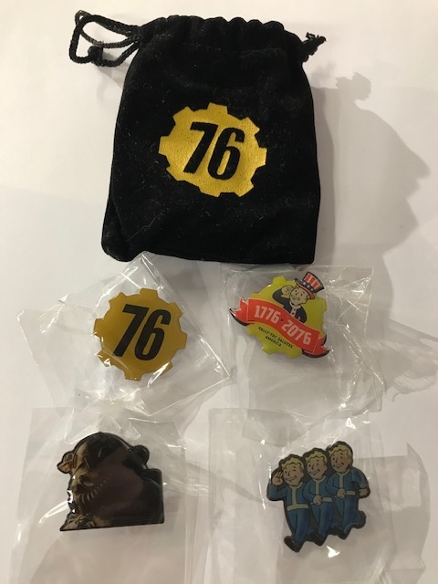 Fallout 76 Pinssisetti - Pelimies