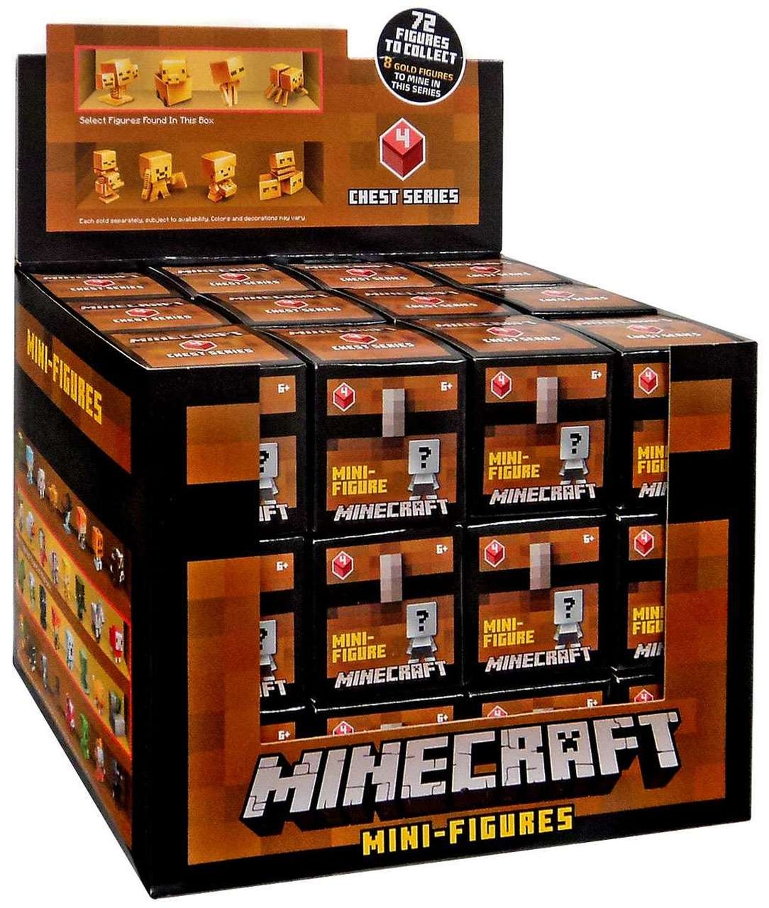 Minecraft mystery mini figuuri Chest Series - Pelimies
