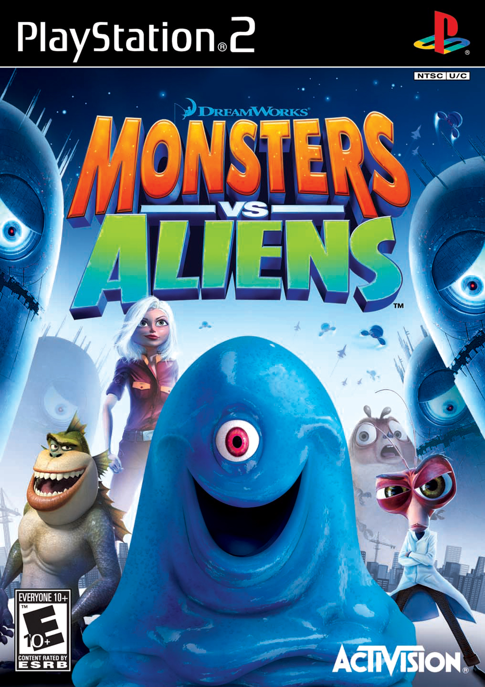 Monsters VS Aliens käytetty (PS2) - Pelimies