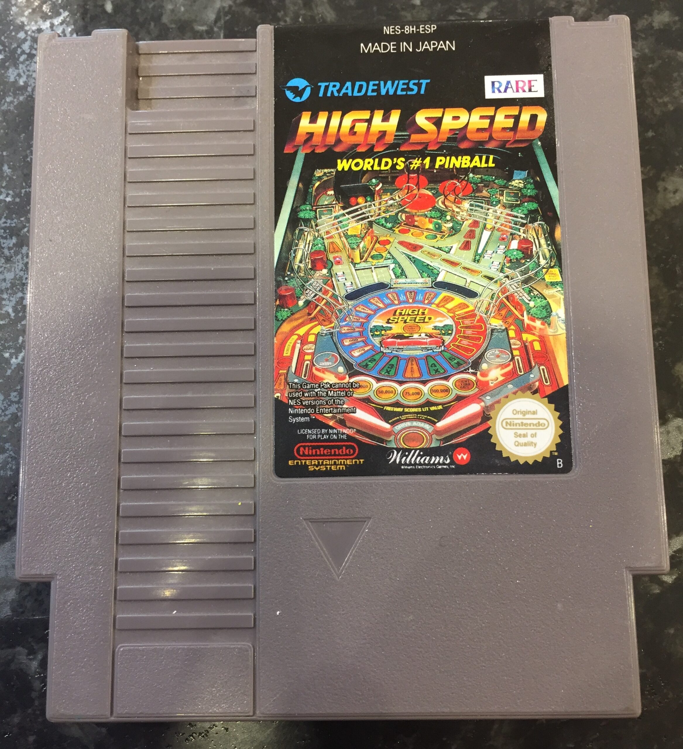 High Speed - World's #1 Pinball ESP (NES) Loose - Pelimies