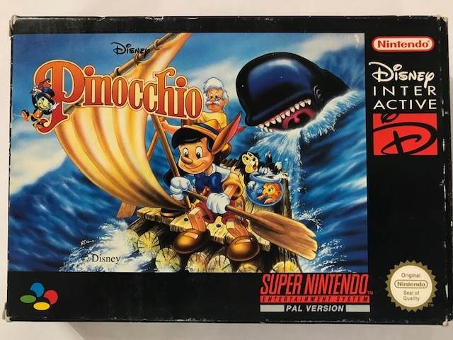 Disney's Pinocchio "Boxed" (SNES) - Pelimies