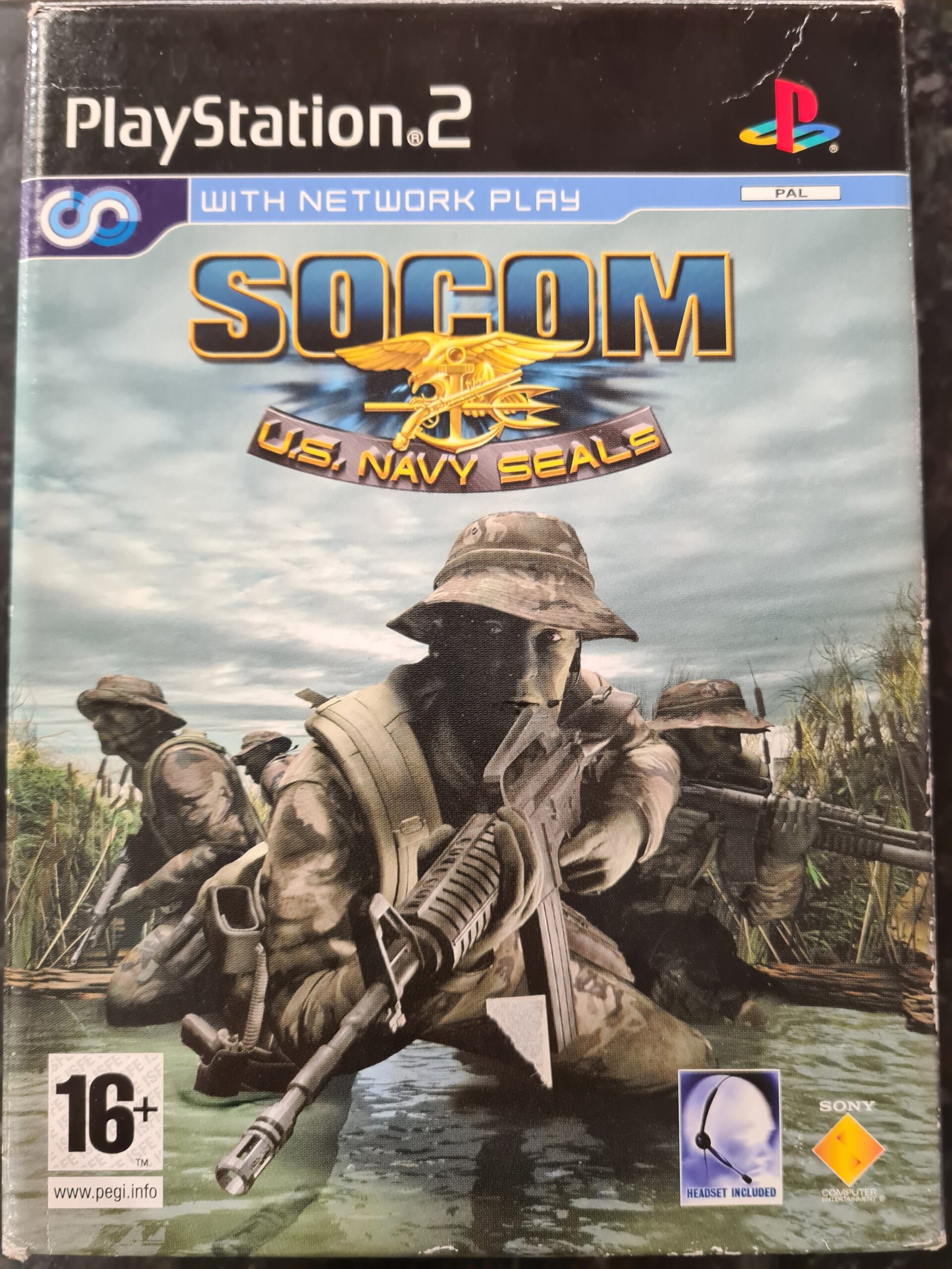 Socom U.S Navy Seals Headset Bundle käytetty (PS2) - Pelimies