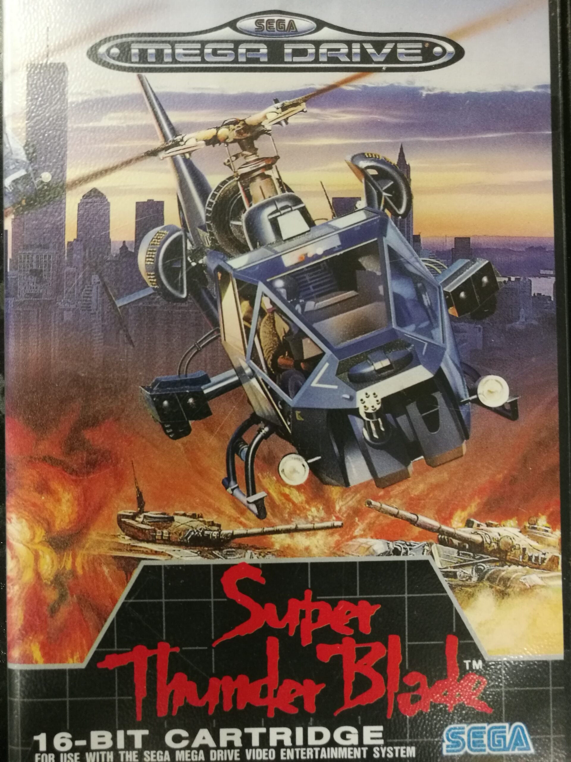 Super Thunder Blade (Mega Drive) CIB - Pelimies