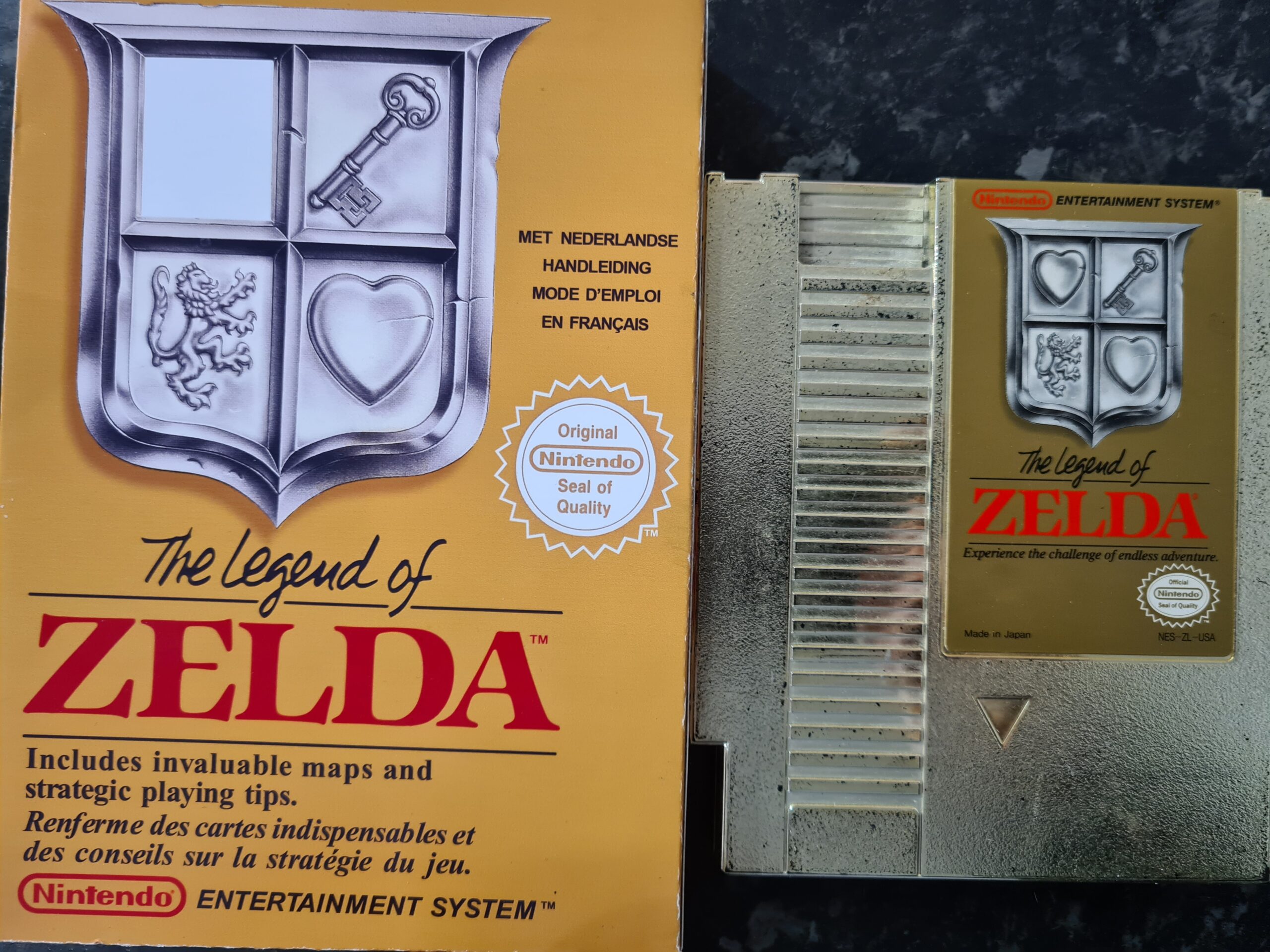 Legend of Zelda USA (NES) - Pelimies