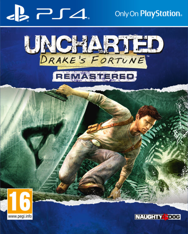 Uncharted 1 Drake´s Fortune - Remastered käytetty (PS4) - Pelimies