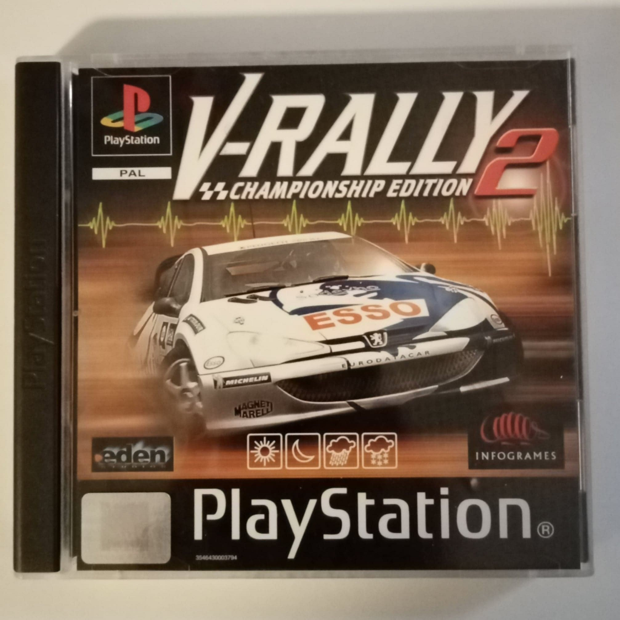 V-Rally 2 käytetty (PS1) CIB - Pelimies