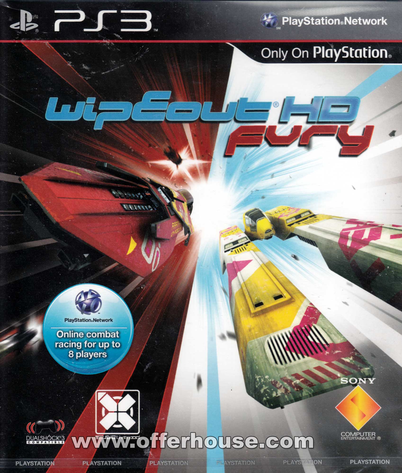 WipeOut HD Fury (PS3) NIB - Pelimies